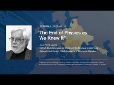 Lasota - The End of Physics as We Knew It | Ian Ramsey Centre